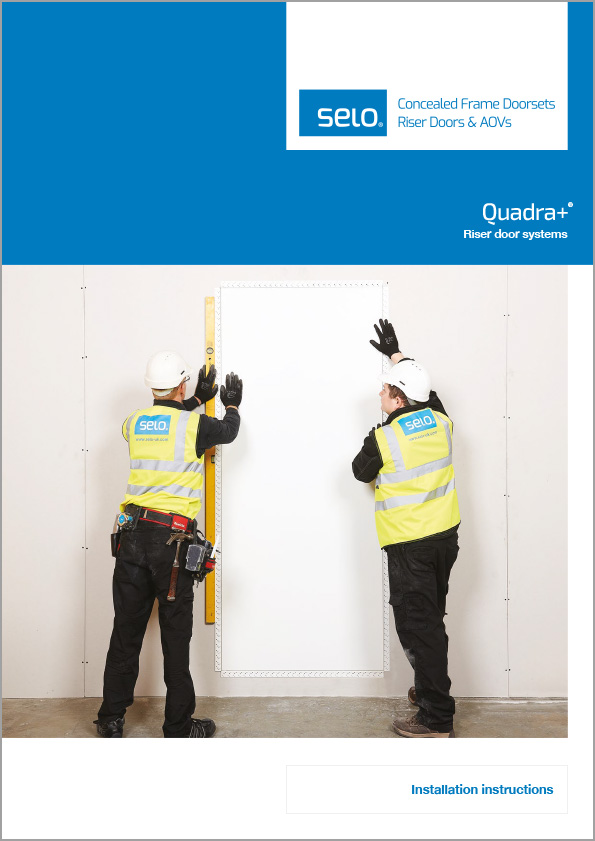 Quadra+ ® Temporary Doors For Construction - Selo