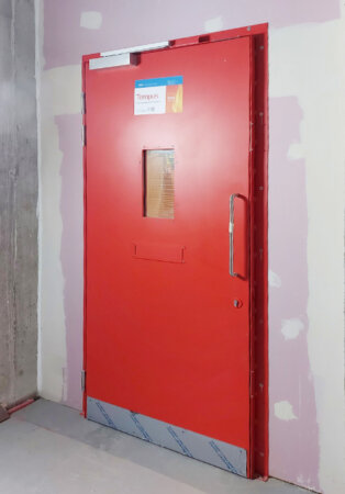 Temporary Fire Doors - Case Study - Selo