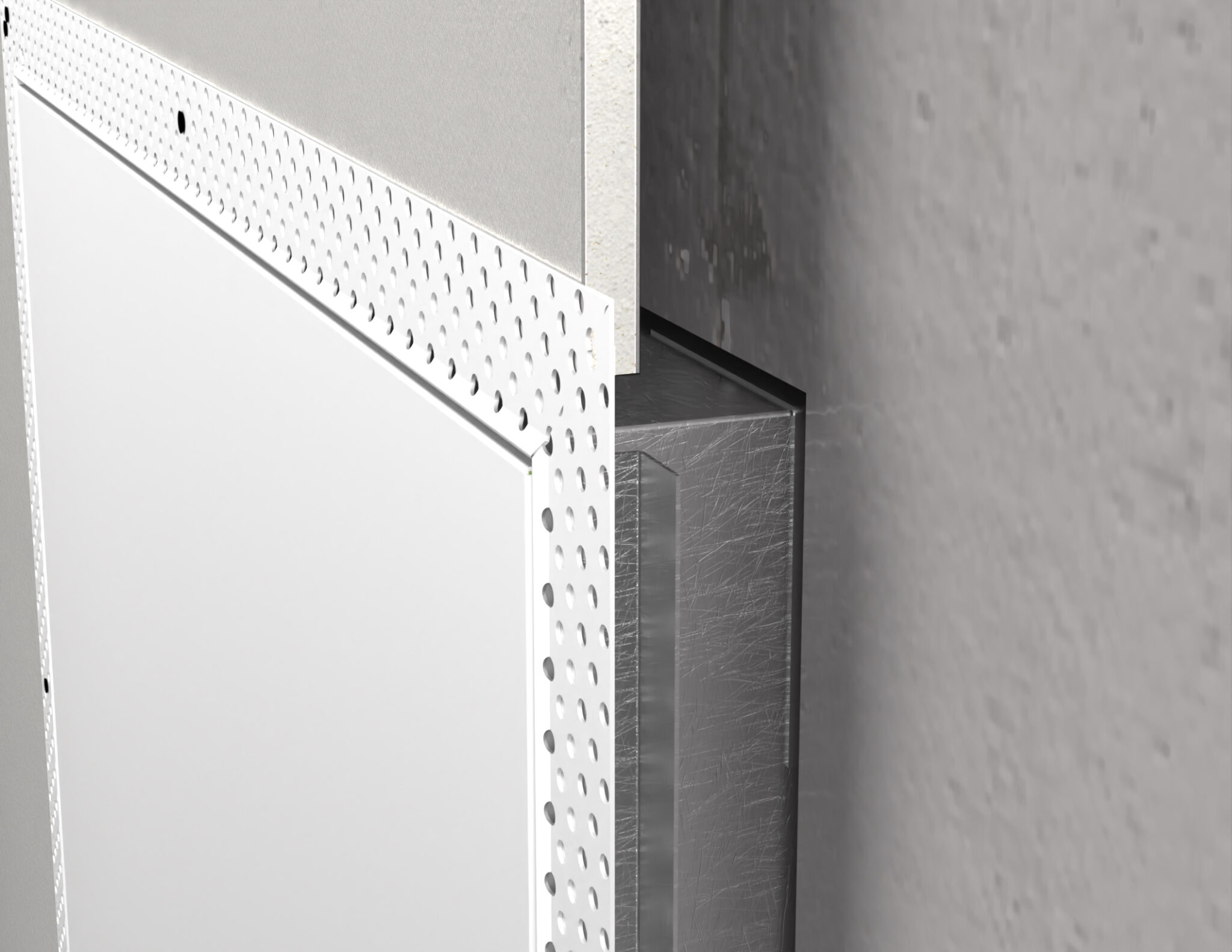 Finally! The solution to lined blockwork/concrete walls is here....