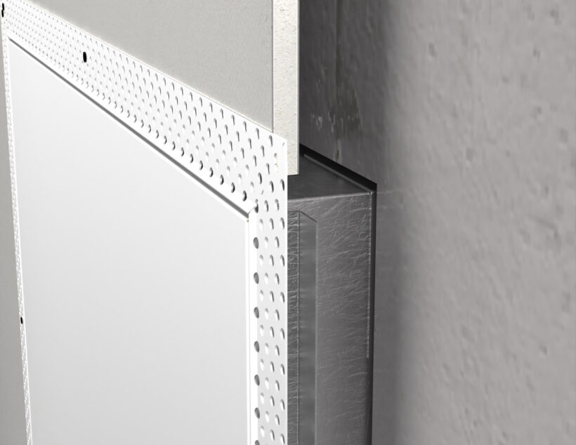 Finally! The solution to lined blockwork/concrete walls is here....