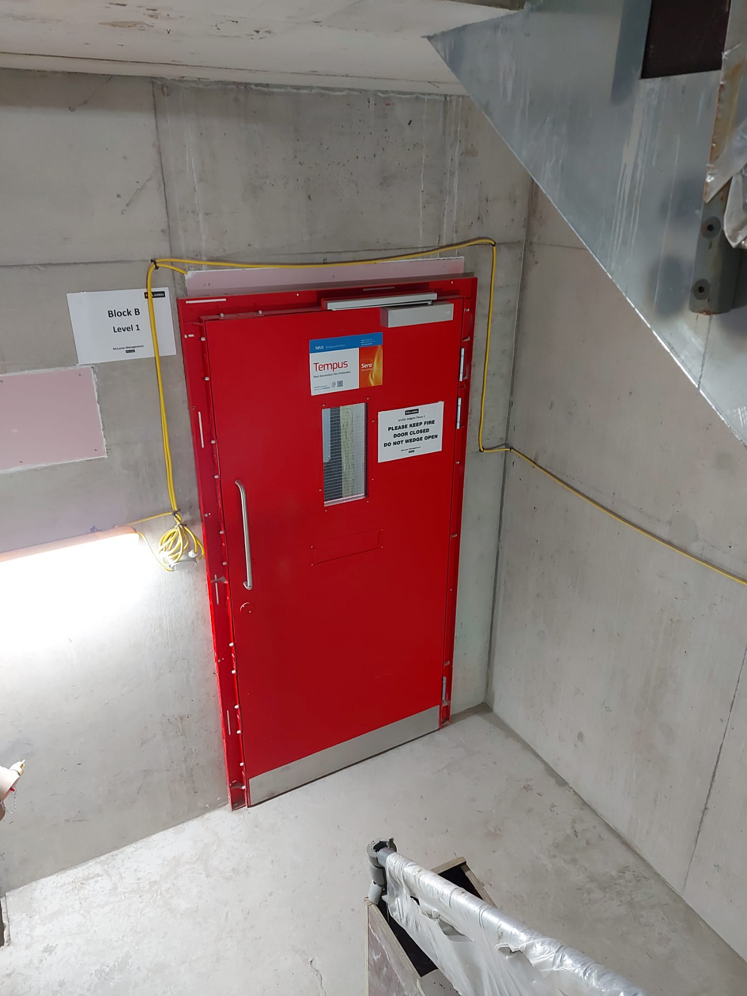 What is a Temporary Fire Door and why are they imperative? - Selo