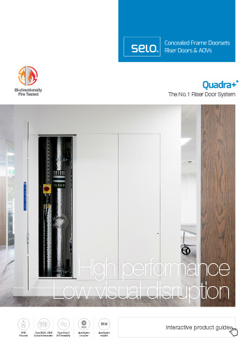 Quadra+® Metal Riser Doors - Selo