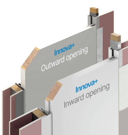 Innova+® Frameless Pivot Doors - Selo